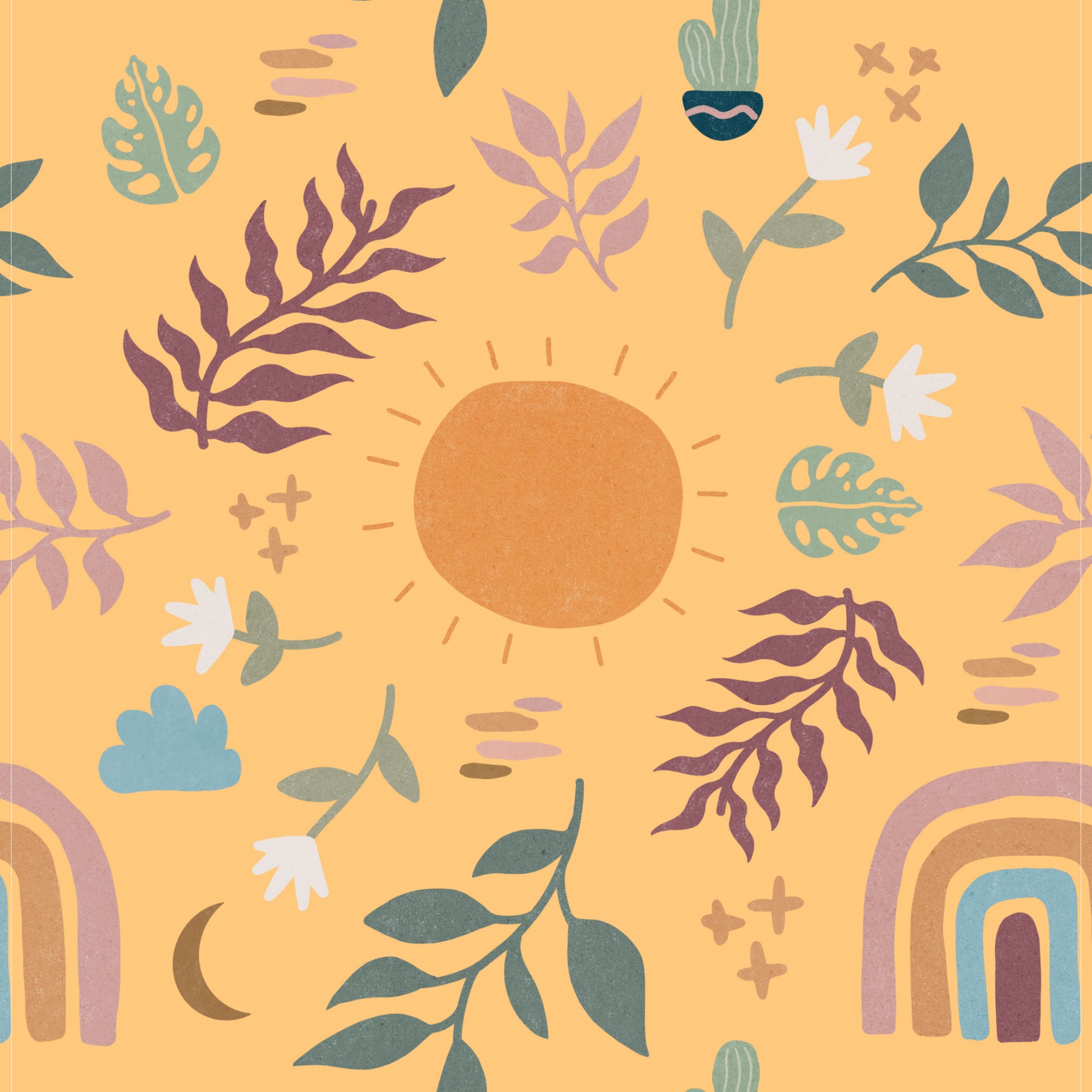 Boho Pattern Wallpaper