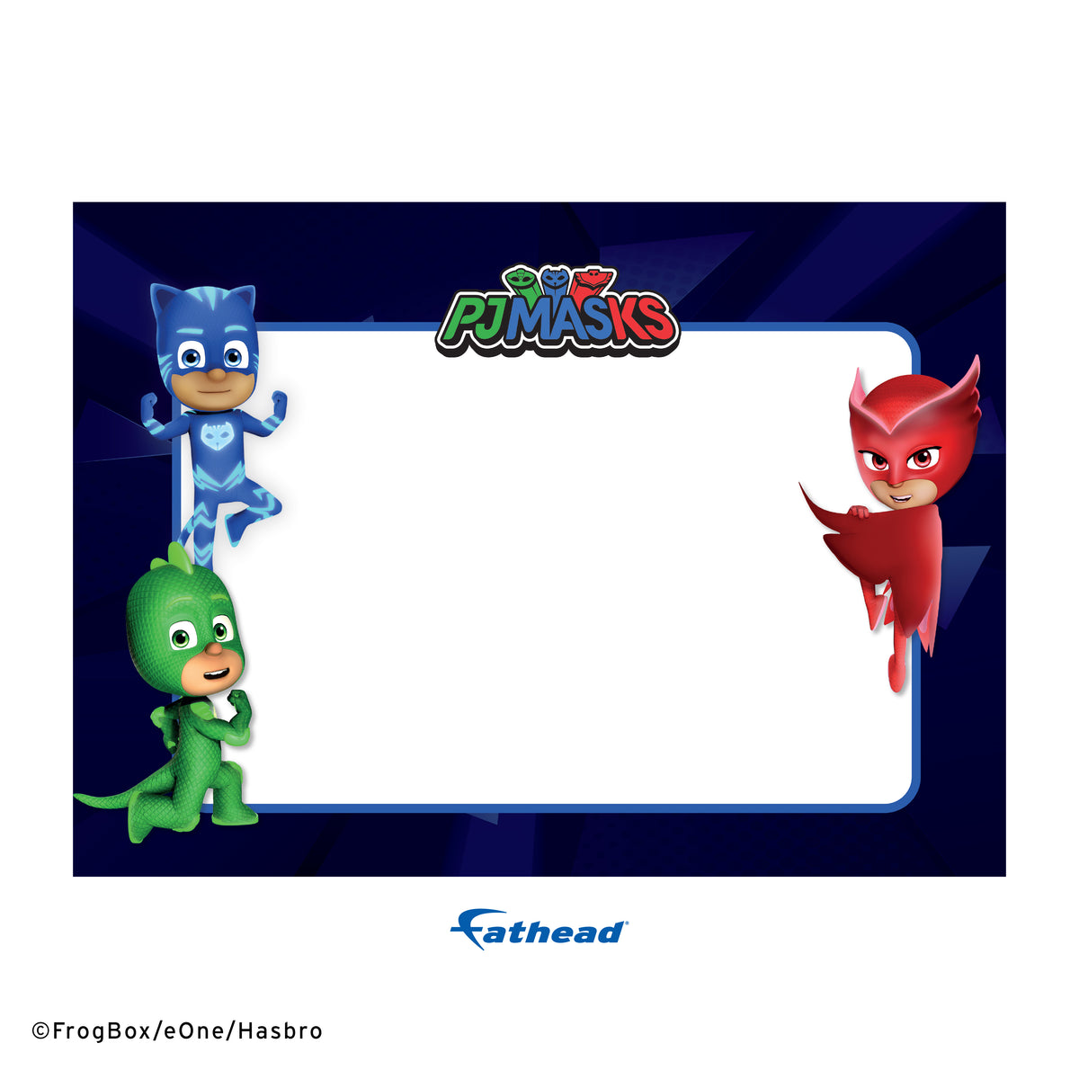 PJ Masks - Three Friends - Dry Erase - Official Hasbro - Reusable Viny ...