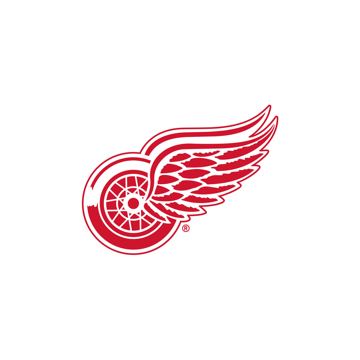 Detroit Red Wings - Logo - Outdoor Wall Decals - Official NHL - Scratc ...