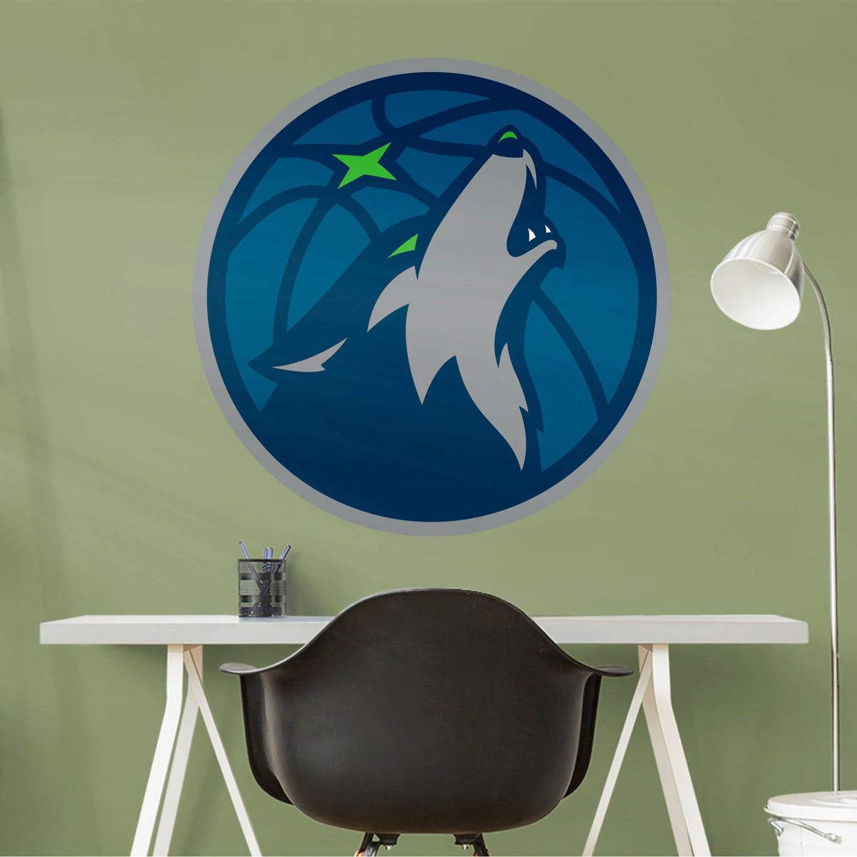 Minnesota Timberwolves: Logo Wall Decal | Fathead Official Site