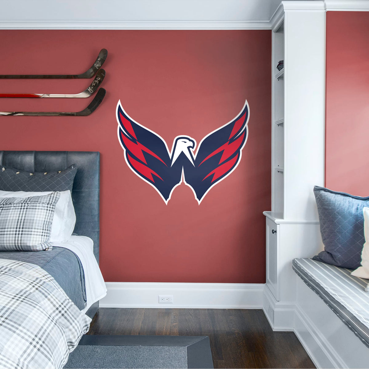 Washington Capitals: Alternate Logo Wall Decal | Fathead Official Site