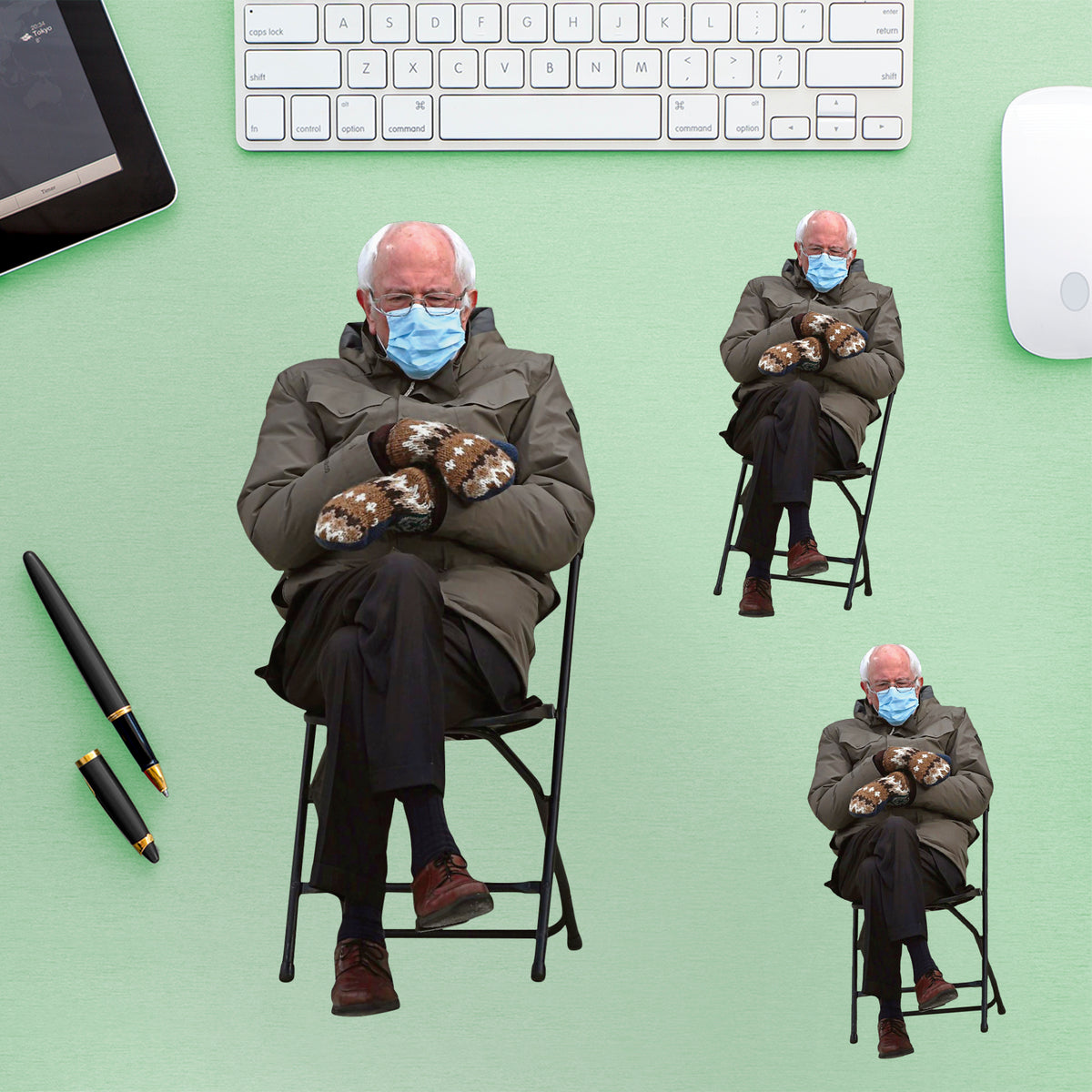 Bernie Sanders in Chair - Removable Wall Decal – Fathead