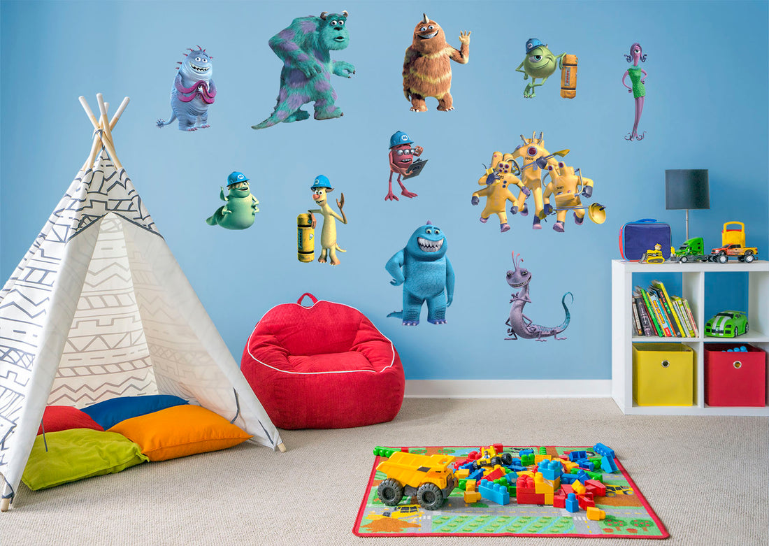 Monsters Inc.: Employees Collection - Officially Licensed Disney Remov ...