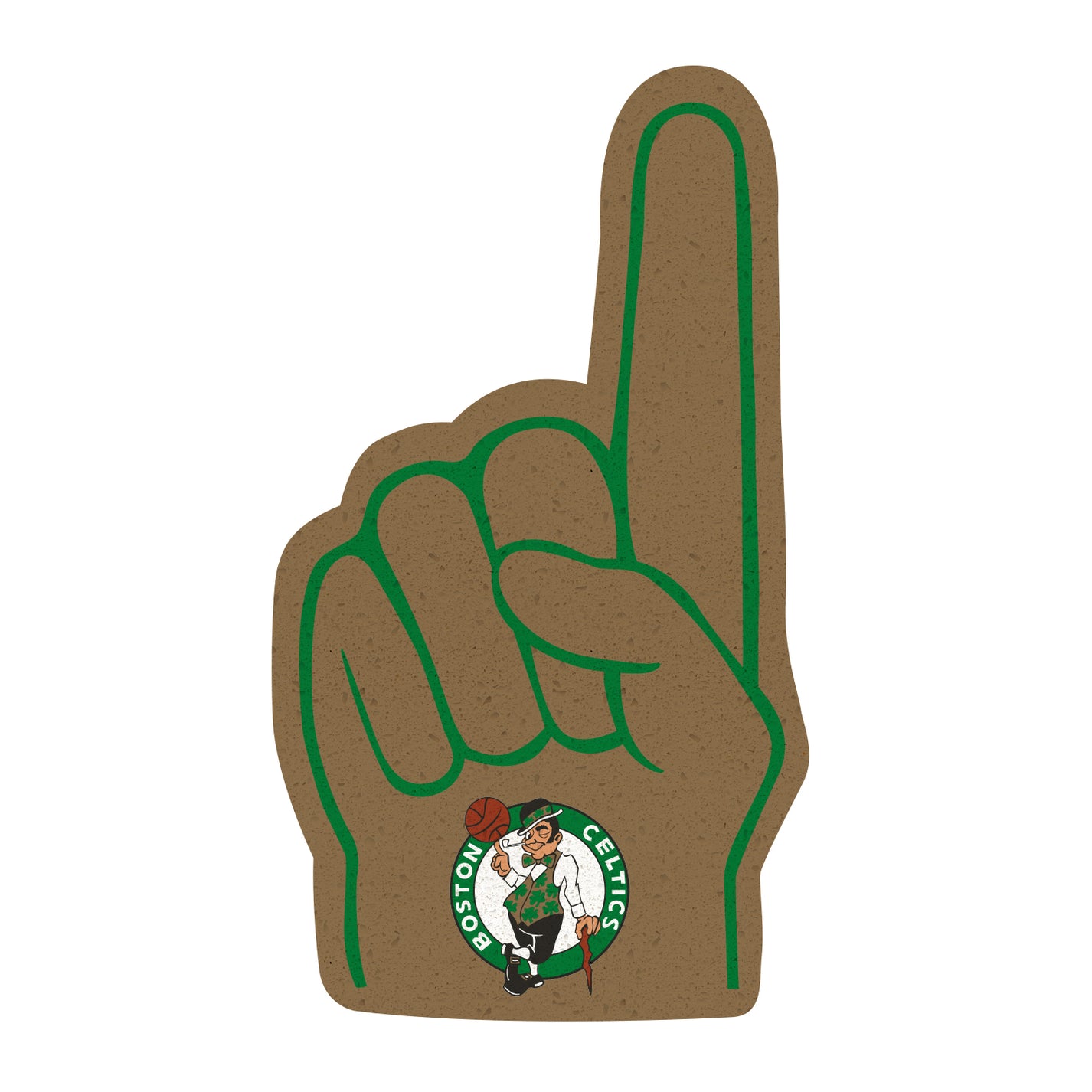 Foam Finger - Big Head - Official NBA - Boston Celtics - Foam Core Cut ...