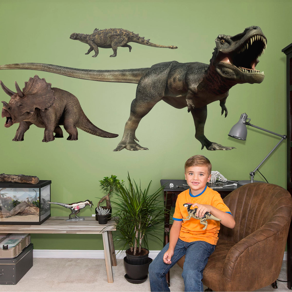 Dinosaur Collection - Removable Vinyl Decal | Fathead Official Site