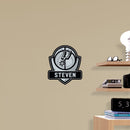 San Antonio Spurs - Badge - With Personalized Name - Official NBA - Vi ...