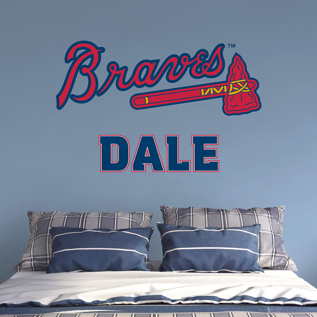 Atlanta Braves: Personalized Transfer Decal | Fathead Official Site