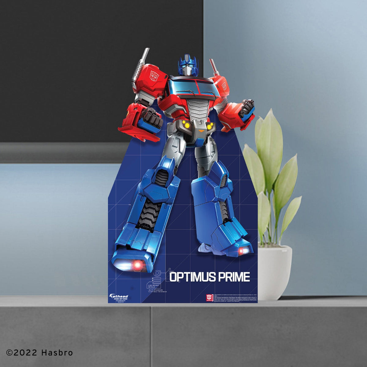 Optimus Prime - Transformers - Mini Stand Out - Official Hasbro - Card ...