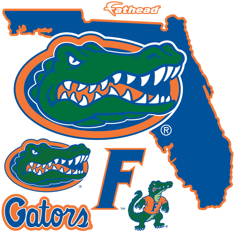 Florida Gators - RealBig State of Florida Logo Collection - Official N ...
