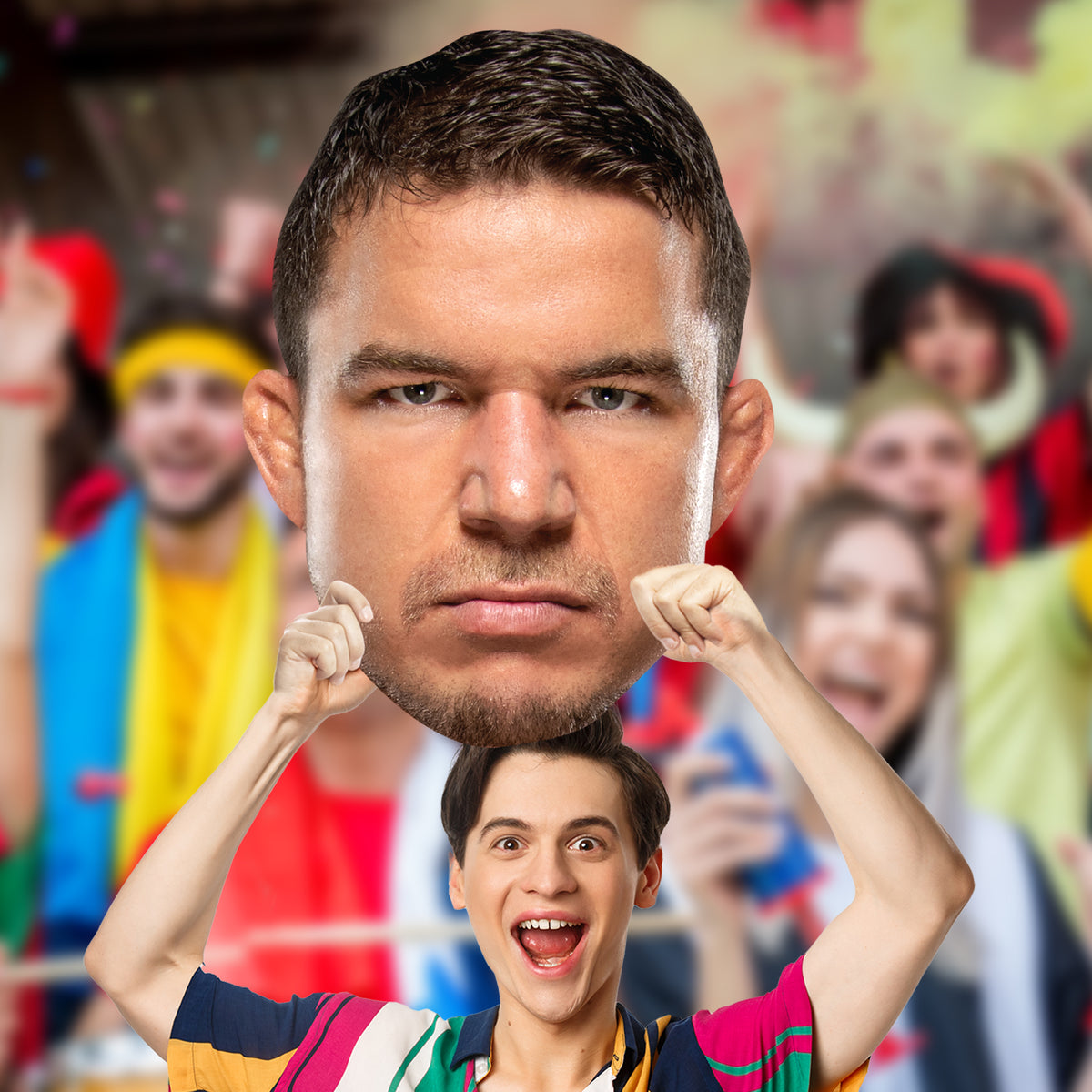 Chad Gable - Big Head - Official WWE - WWE - Foam Core Cutout – Fathead