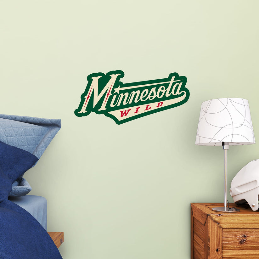 Minnesota Wild Alternate Logo Wall Decal | Fathead Official Site