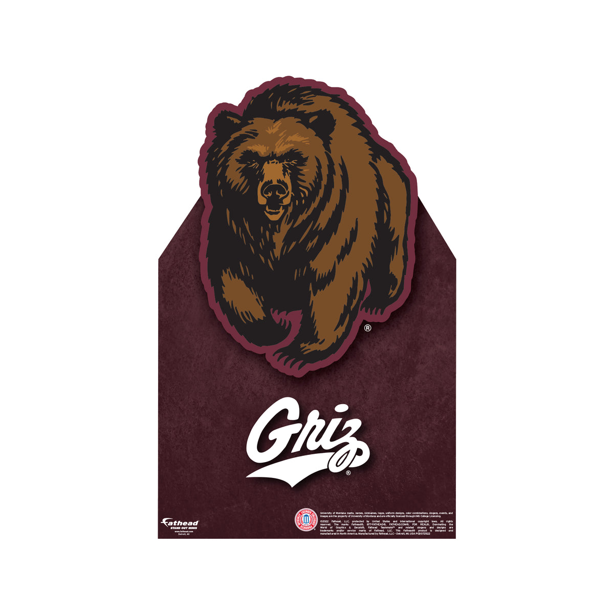 Montana Grizzlies - Mini Stand Out - Official NCAA - Cardstock Cutout ...