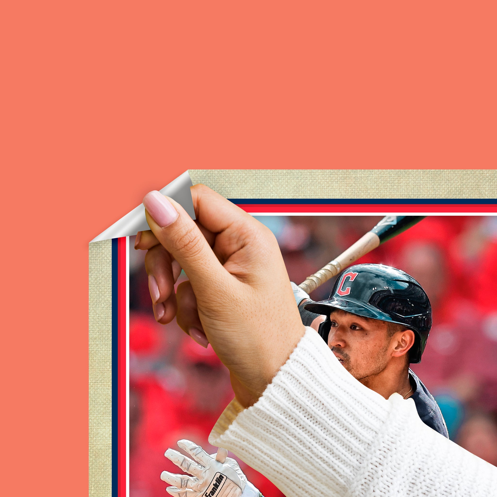 Steven Kwan - Peel & Stick Poster - Official MLB - Cleveland Guardians ...