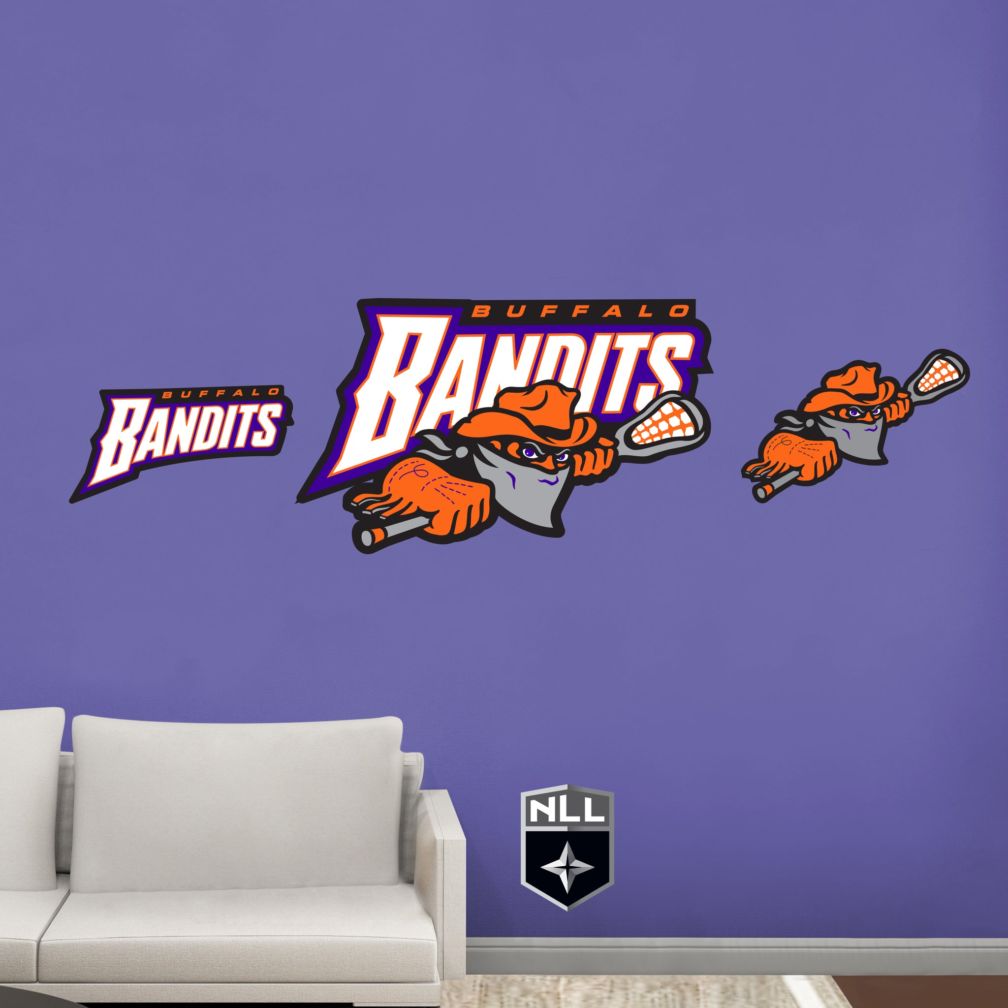 Buffalo Bandits: Logo - Officially Licensed NLL Removable Adhesive Dec ...