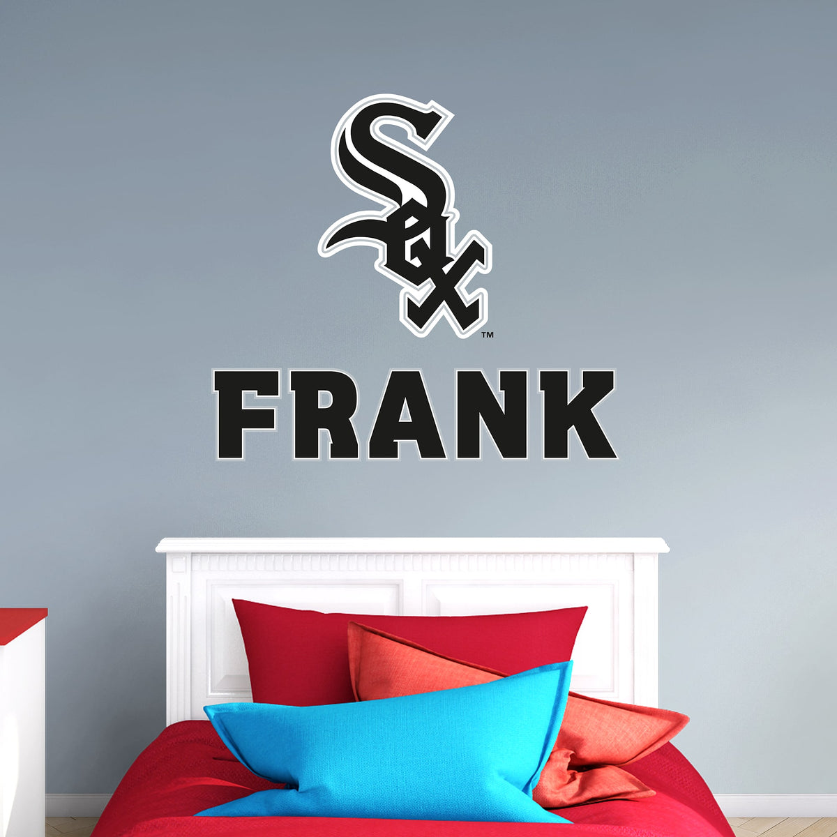 Chicago White Sox - Stacked Logo - With Personalized Name - Official M ...