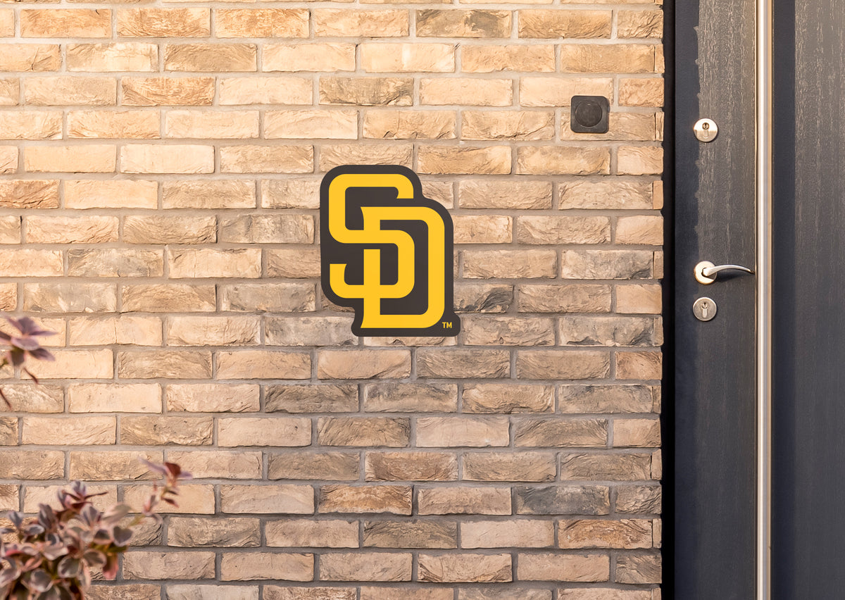 San Diego Padres - Logo - Outdoor Wall Decals - Official MLB - Scratch ...