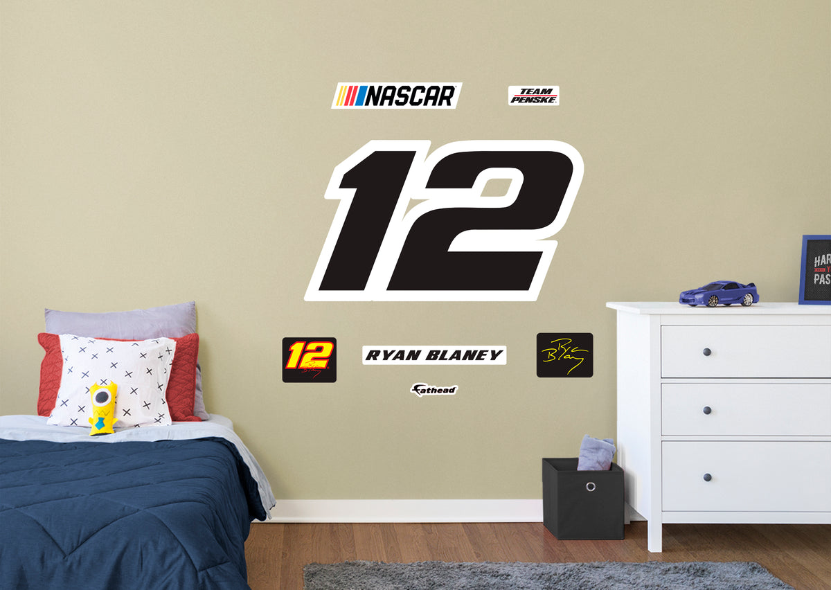 Ryan Blaney #12 Logo - RealBig Collection - Official NASCAR - Team Pen ...