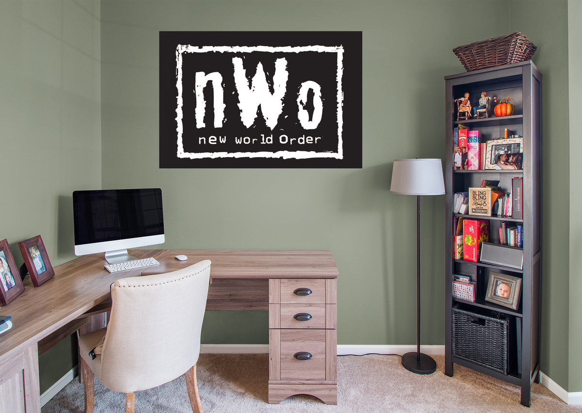 NWO - Peel & Stick Poster - Official WWE - Reusable Vinyl Wall Decal ...